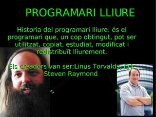 Programari lliure | PPT
