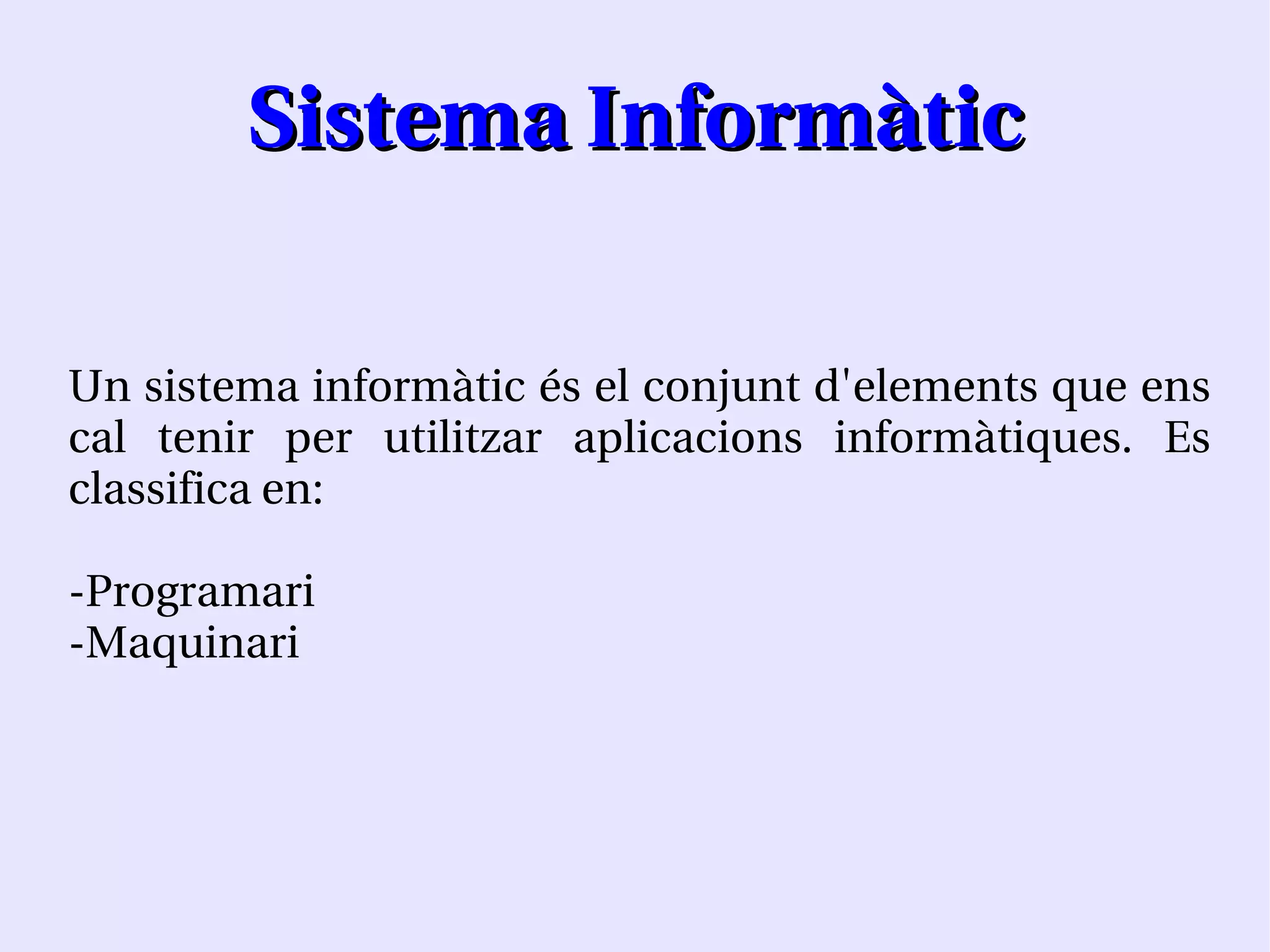 Programari Lliure I - Català | ODP