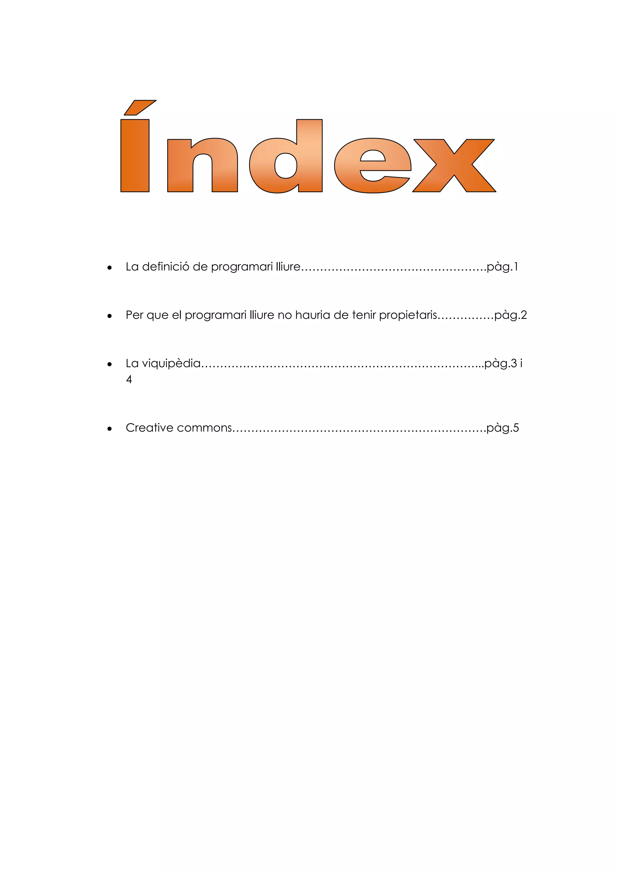 Programari lliure | PDF