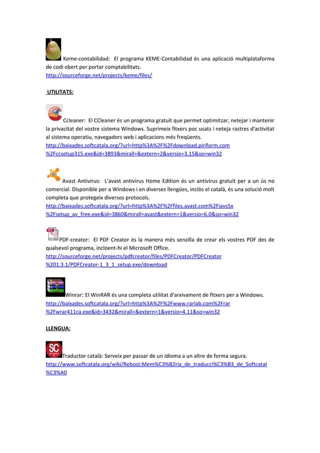 Programari lliure | PDF