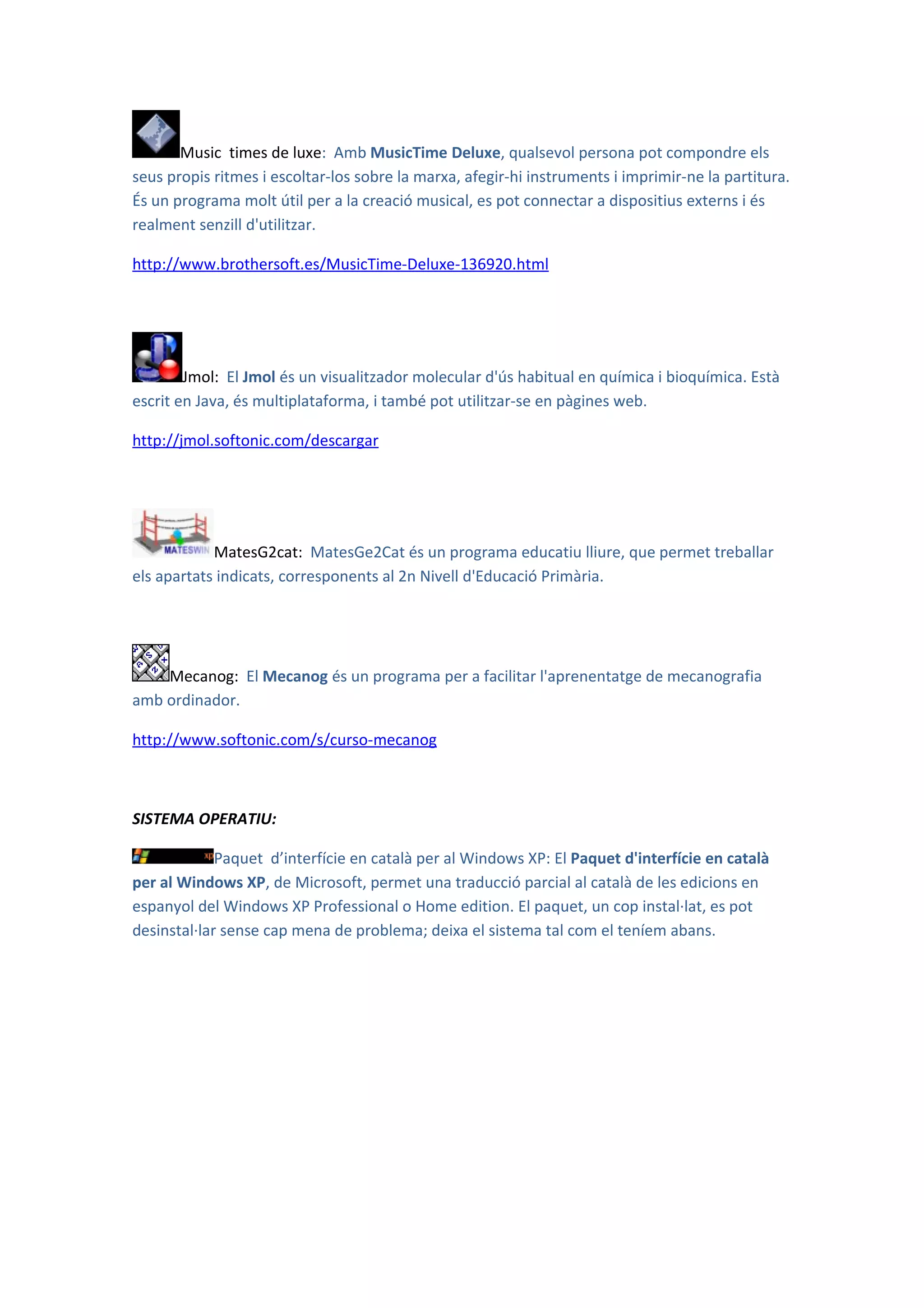 Programari lliure | DOC