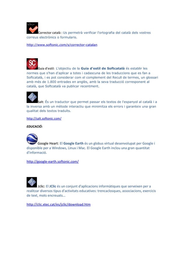 Programari lliure | DOC