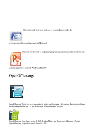 Programari lliure | ODT