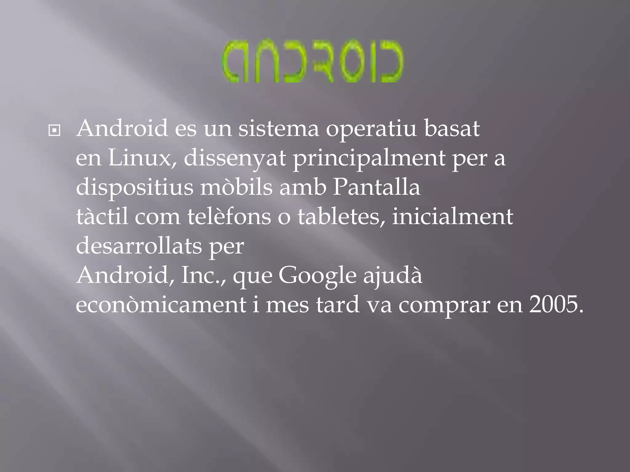 Programari lliure i programari privat | PPT