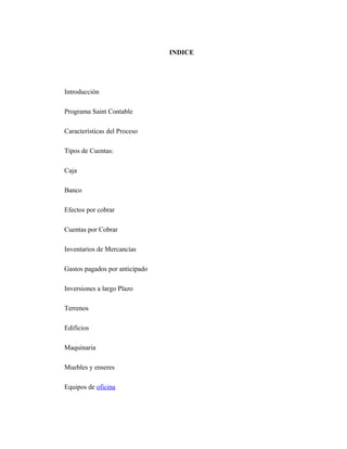SISTEMA ADMINISTRATIVO SAINT | DOC