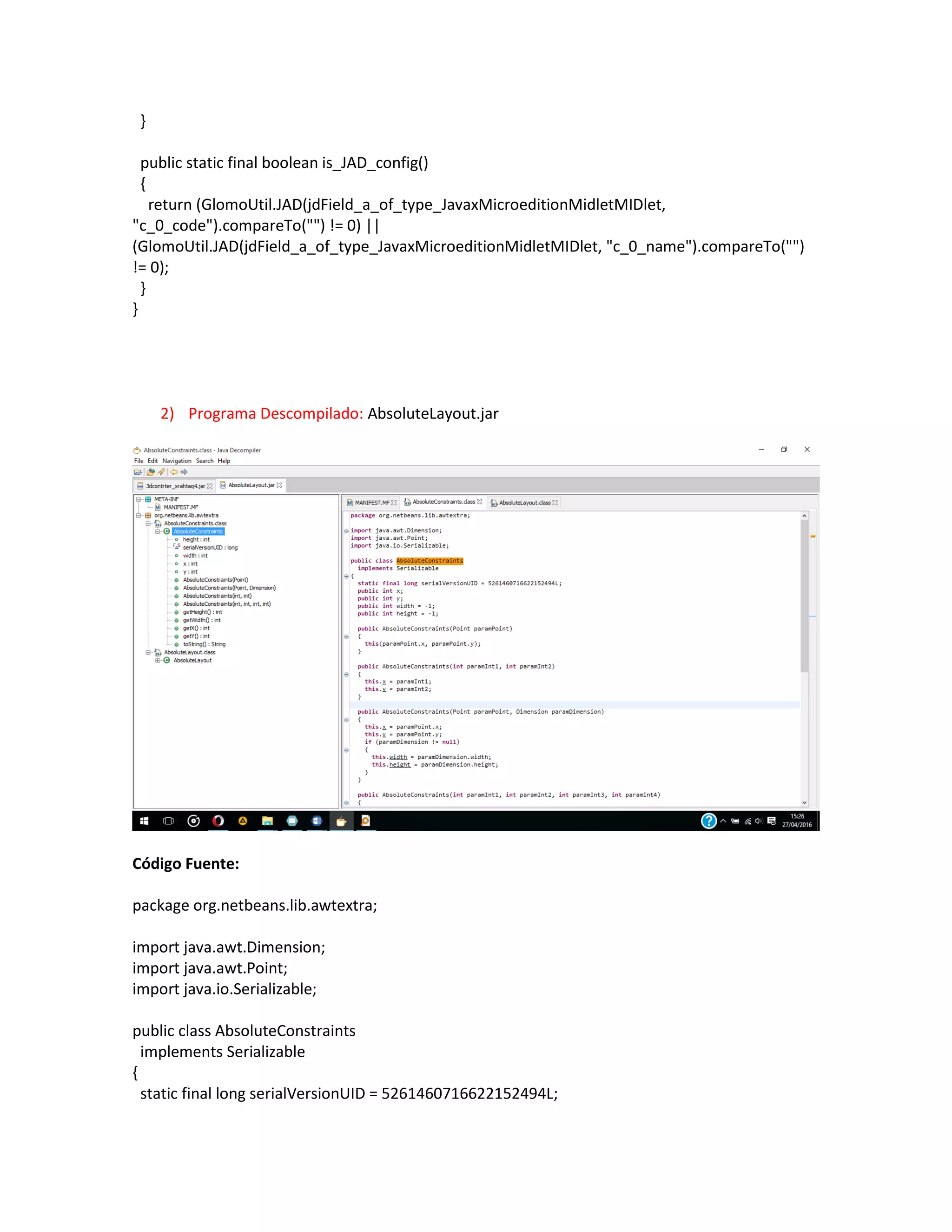 Ejemplos Programas Descompilados | PDF | Programming Languages | Computing