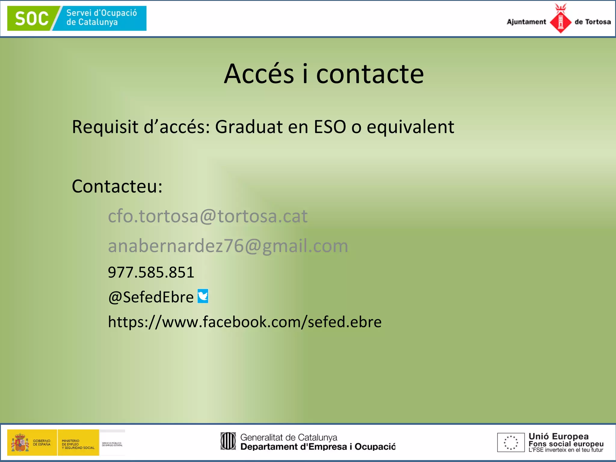 Programa sefed | PPT