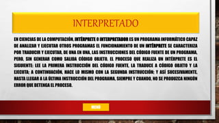 Programas, fuente, objeto | PPTX