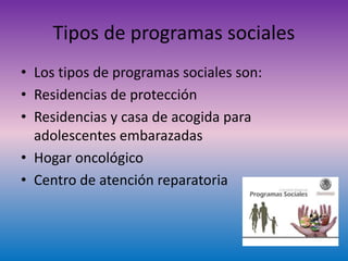 programas sociales-datos de mucha utilidad | PPT