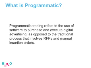 Programmatic planning: Brand vs. Performance | PPTX