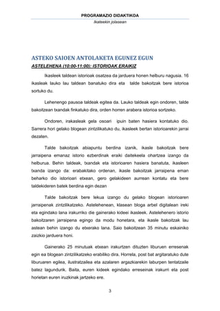 Programazio diaktikoa | PDF