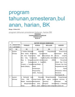 Program bk | DOC