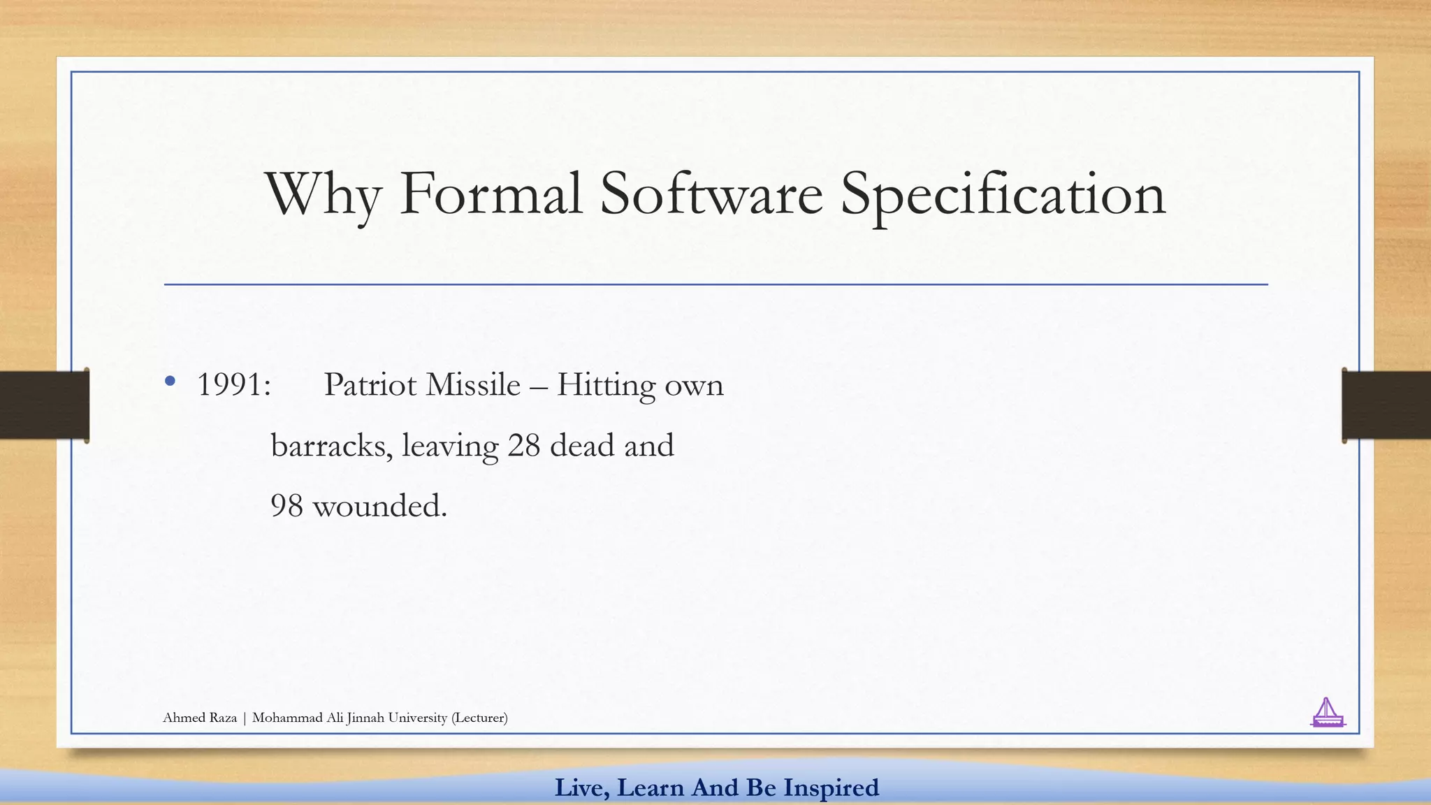Formal Software Specification part 1 | PPT