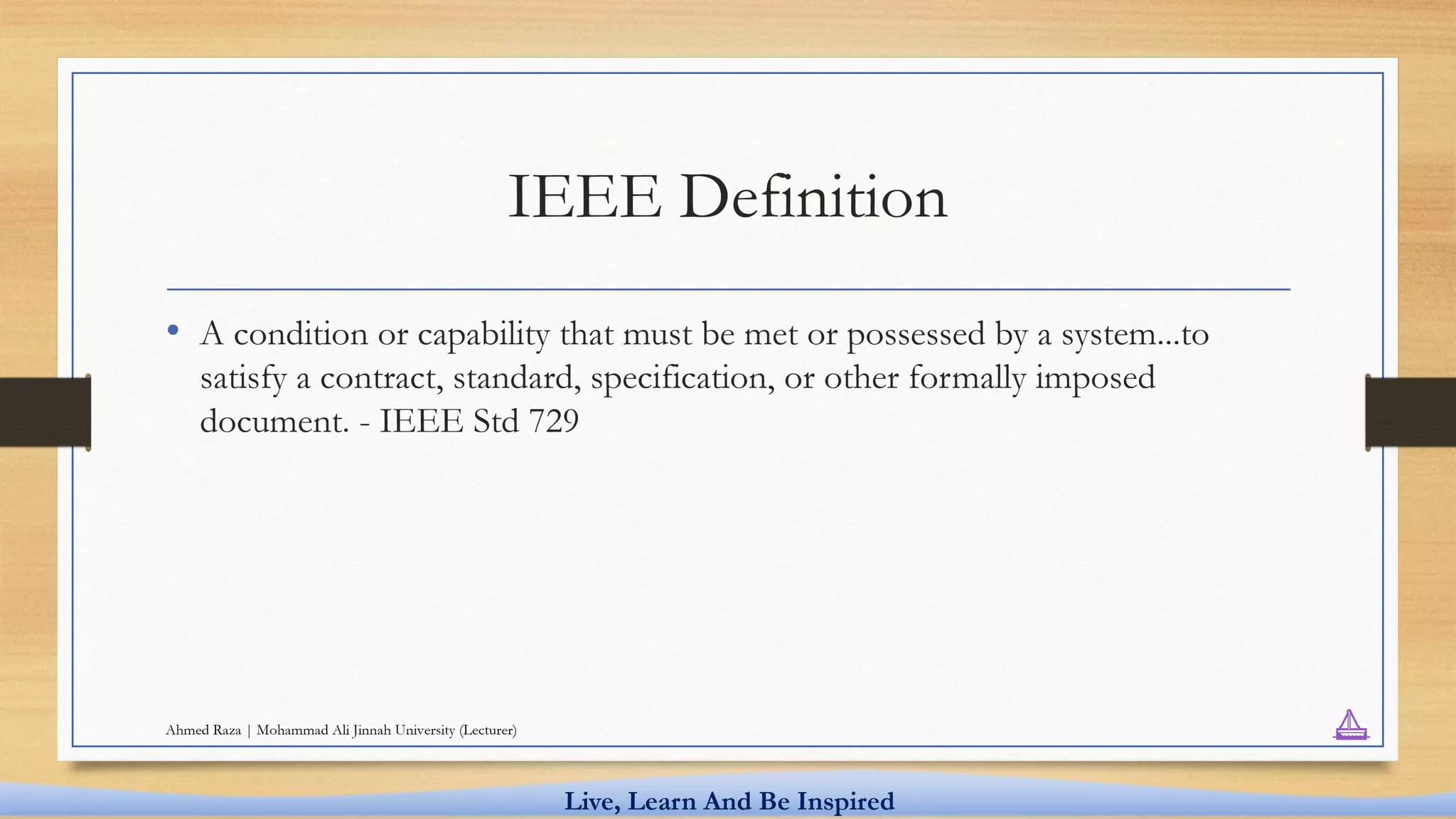 Formal Software Specification Part 1 Ppt