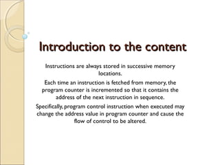 Program control | PPT