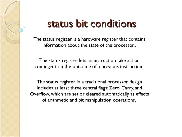 Program control | PPT | Operating Systems | Computer Software and ...