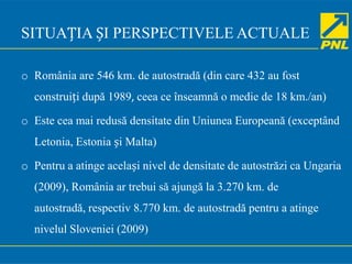Program de autostrazi | PPTX