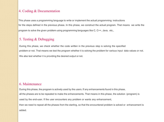 Program development life cycle | PPTX