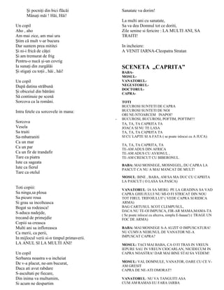 Program de serbare la craciun | DOC