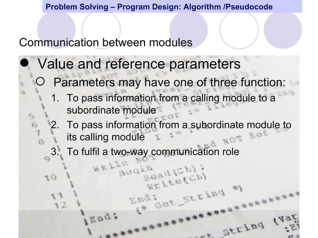Program design and problem solving techniques | PPT | Programming ...