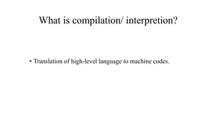 computer science presentation on program development cycle | PPT