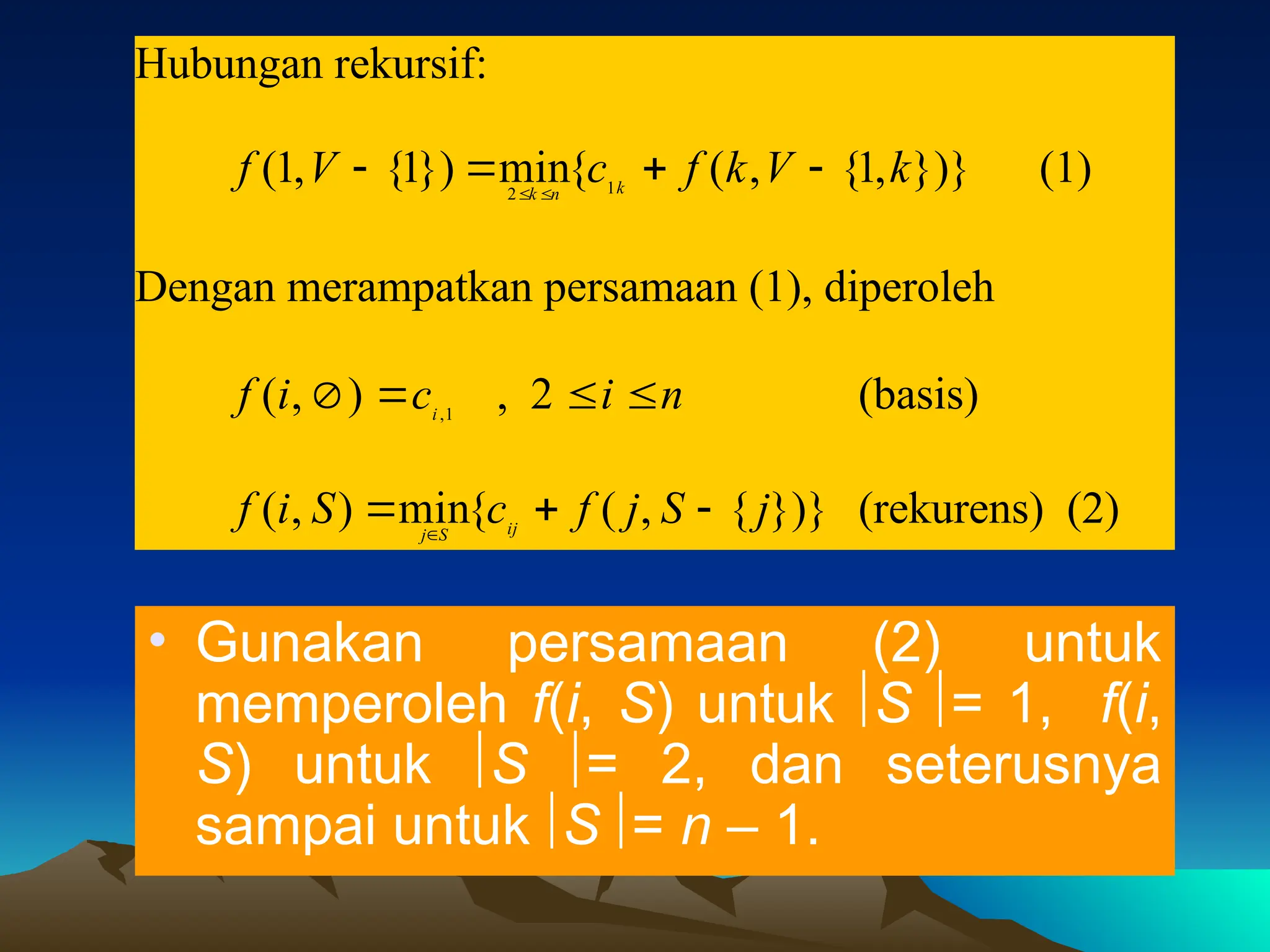 Program Dinamis (Bagian 2) pada informatika.ppt