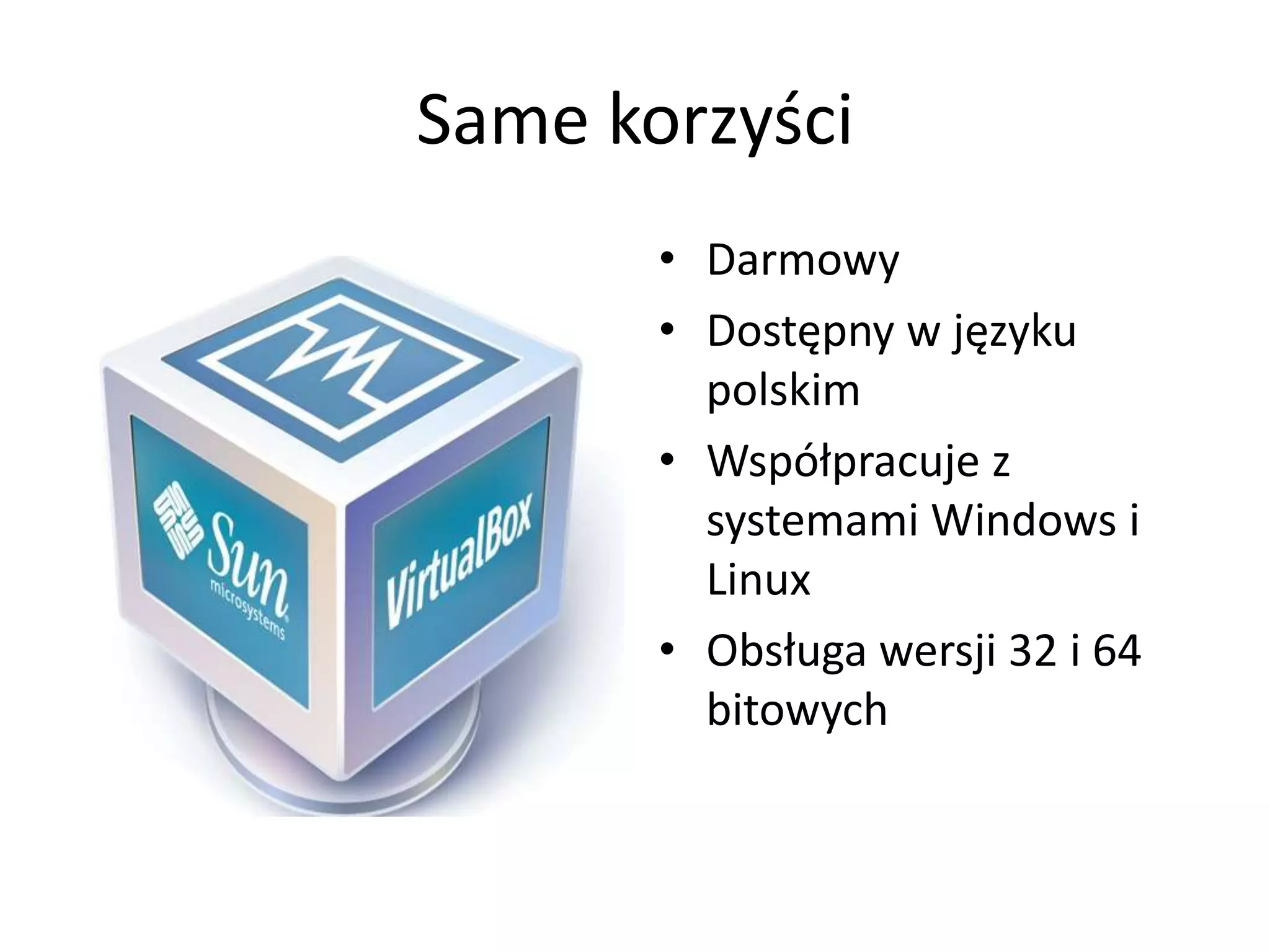Program do wirtualizacji | PPT