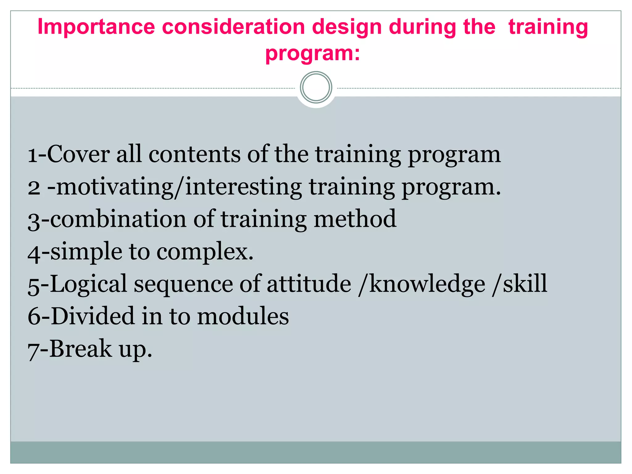 Programe design | PPT