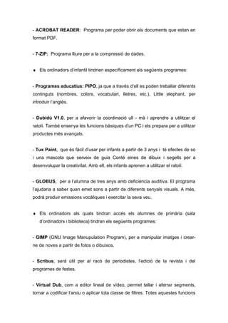 TIPOLOGIA DE PROGRAMES | PDF