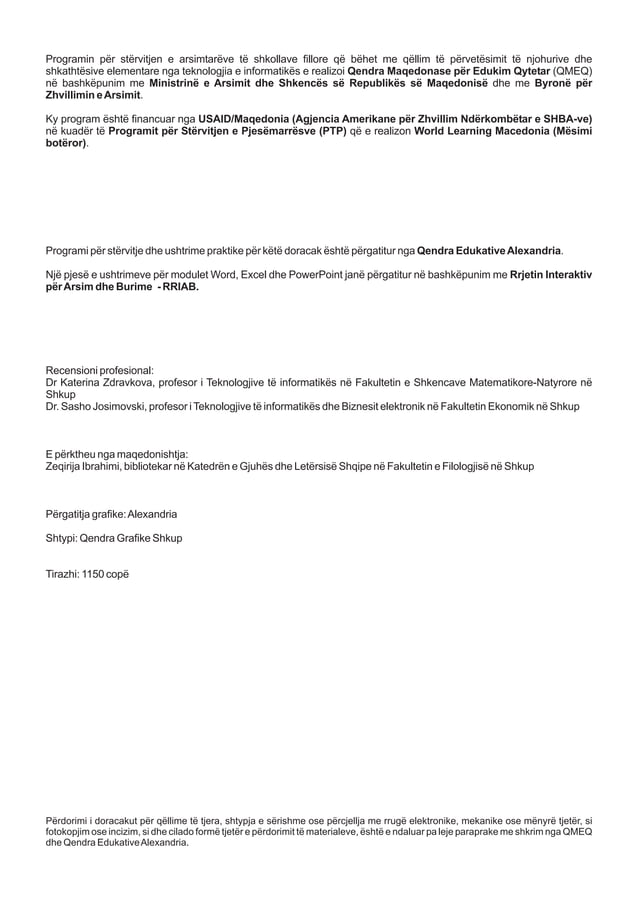 Programet aplikative | PDF