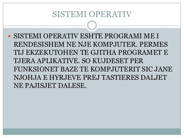 Programi kompjuterik – alblog