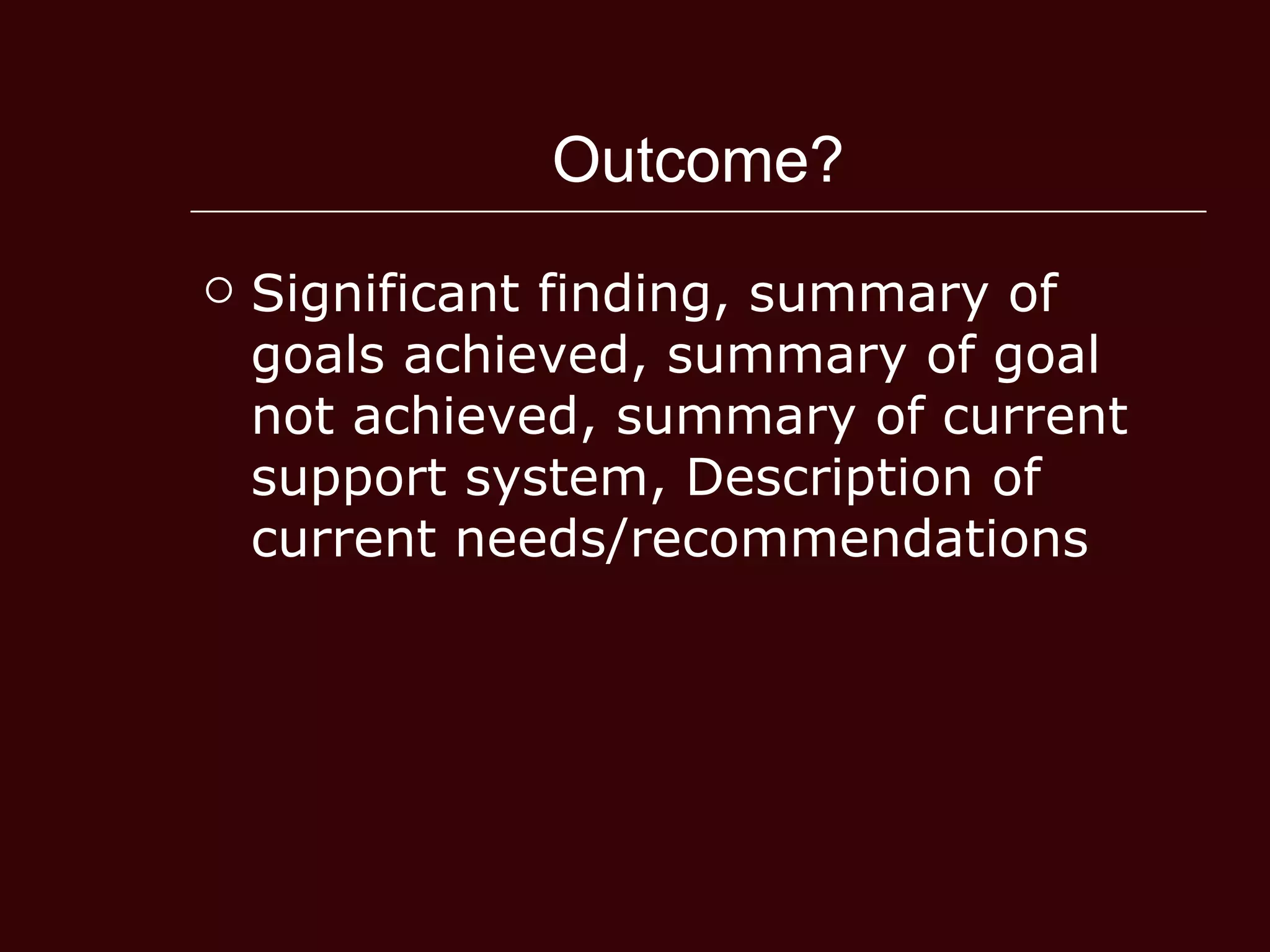 Program evaluation | PPT