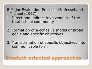 Program evaluation | PPT