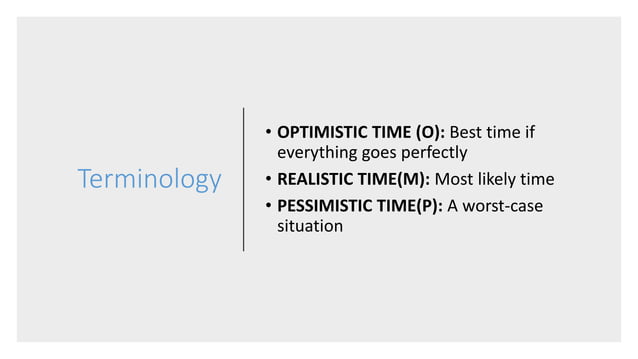 Program evaluation and review technique | PPTX | Computer Software and Applications | Computing