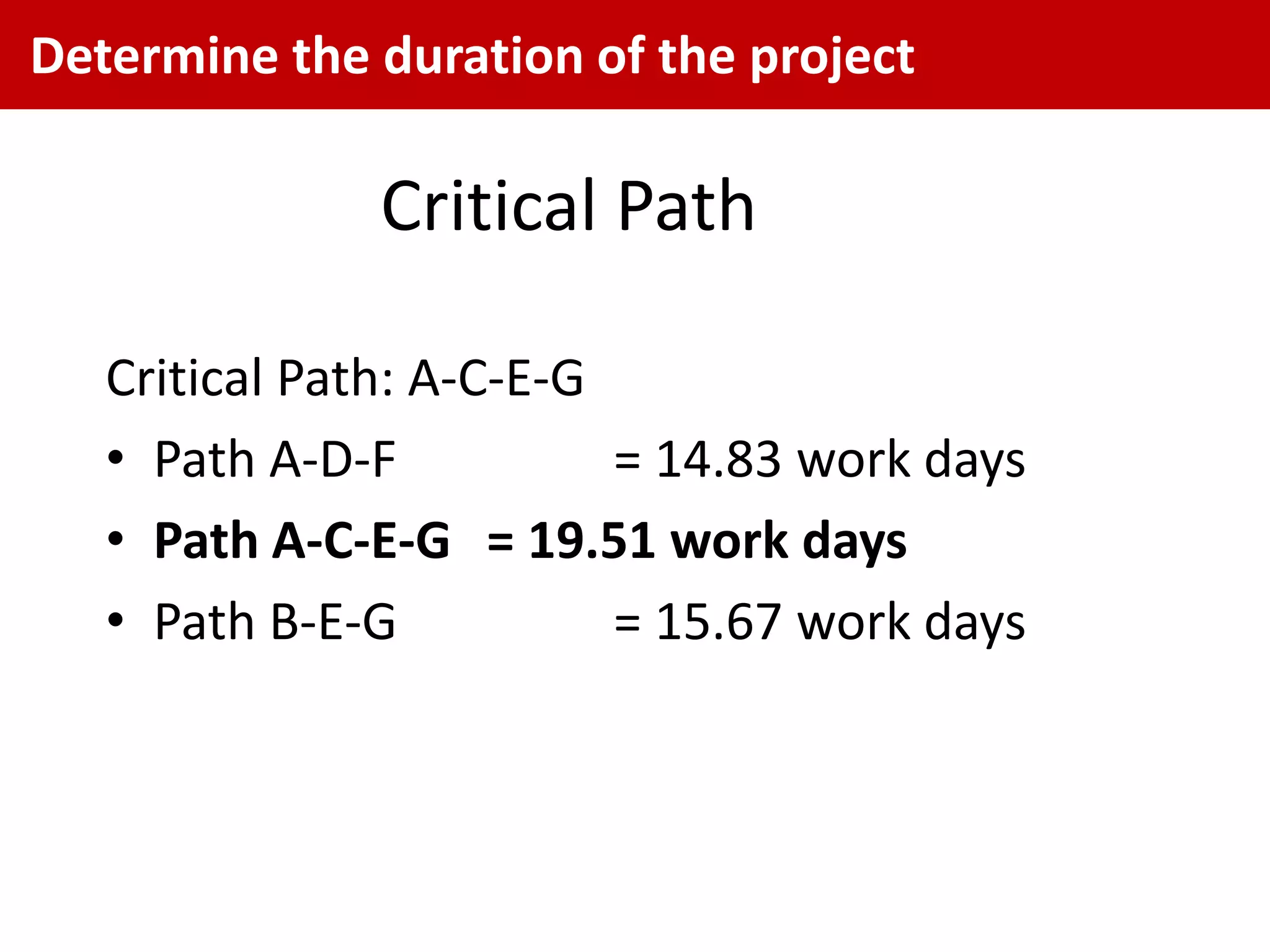 Program evaluation review technique (pert) | PPTX