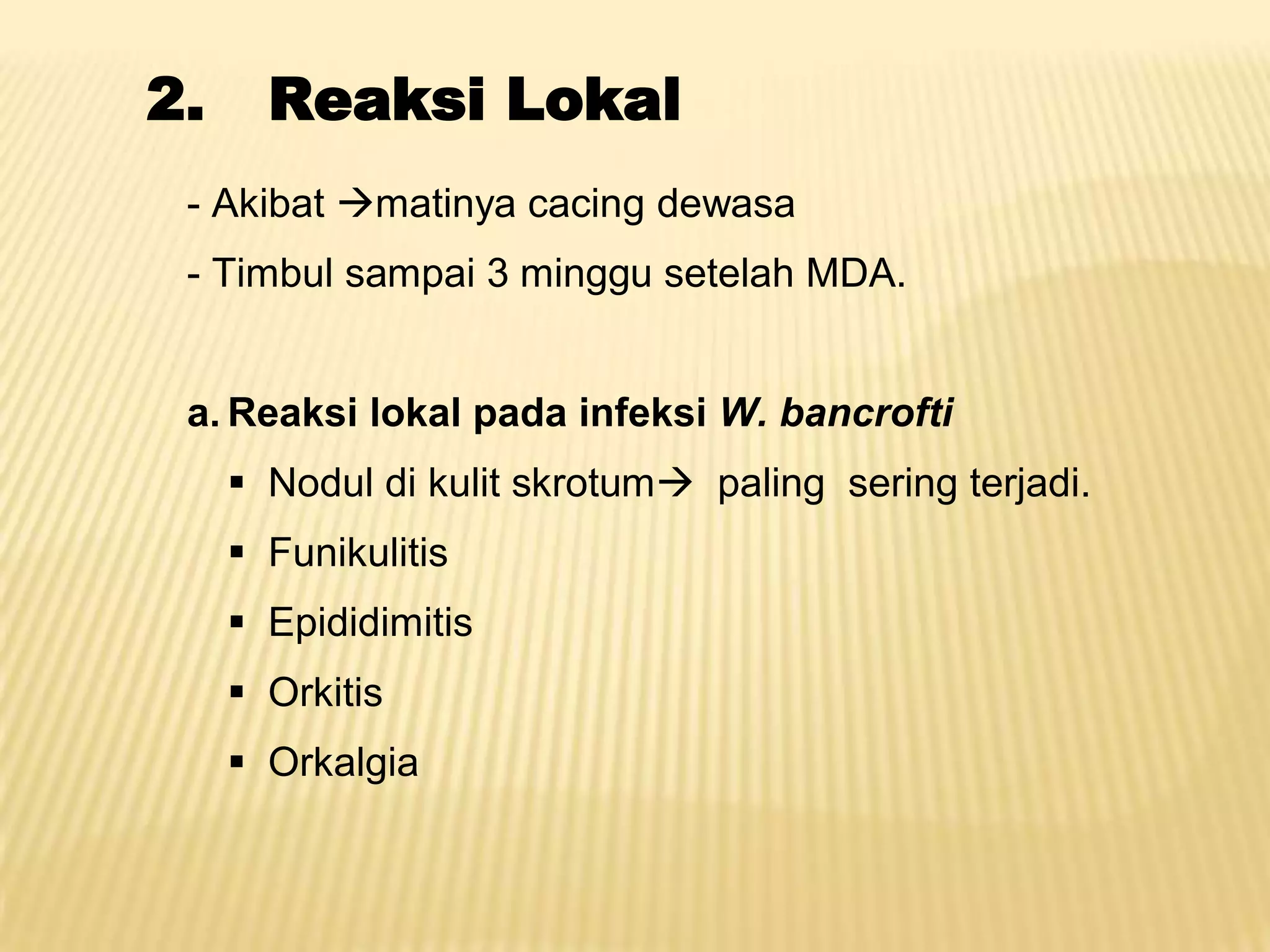 Program filariasis di puskesmas | PPTX