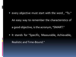 Agricultural extension program goals and objectives .ppt