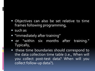 Agricultural extension program goals and objectives .ppt