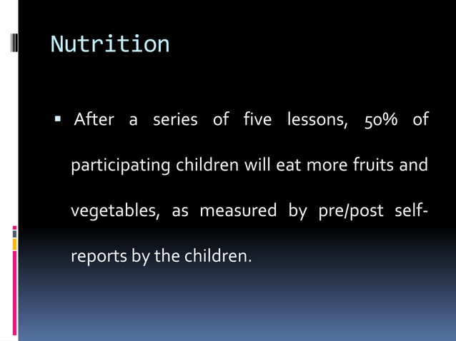 Agricultural extension program goals and objectives .ppt