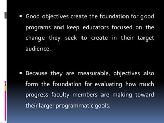 Agricultural extension program goals and objectives .ppt