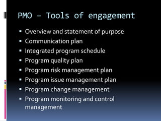 Program governance Structure | PPTX