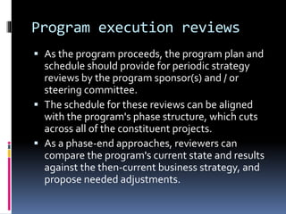 Program governance Structure | PPTX