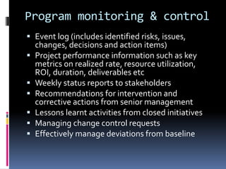 Program governance Structure | PPTX