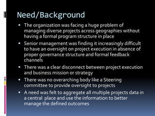 Program governance Structure | PPTX