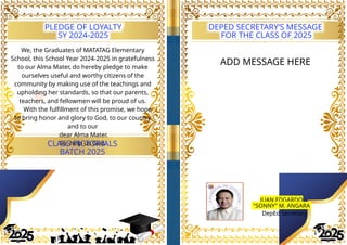 Sample template for PROGRAM GRADUATION 2025.pptx