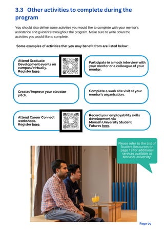 presentation on monash mentee programme.pdf | Career Planning | Careers