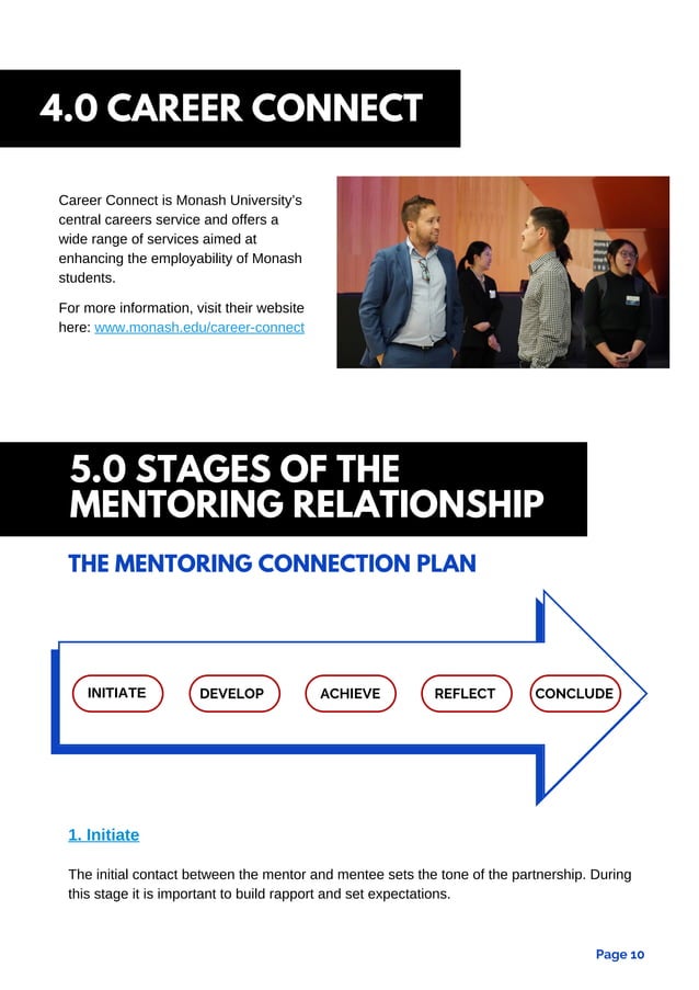 presentation on monash mentee programme.pdf | Career Planning | Careers