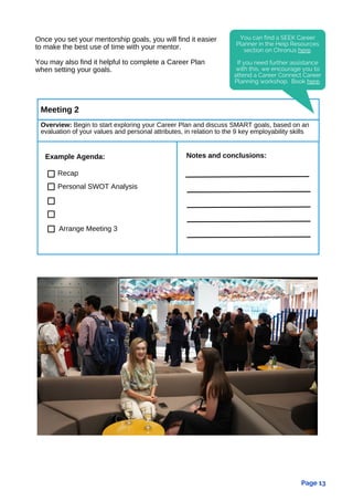 presentation on monash mentee programme.pdf | Career Planning | Careers