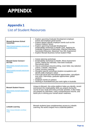 presentation on monash mentee programme.pdf | Career Planning | Careers