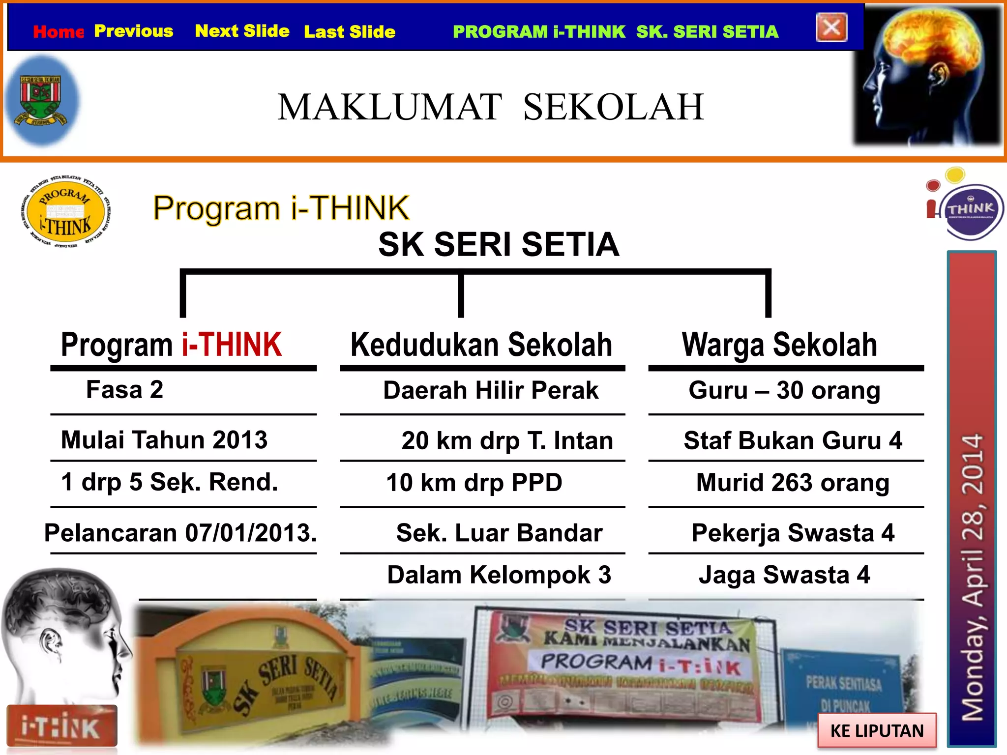 Program i think SK SERI SETIA, TELUK INTAN | PPTX
